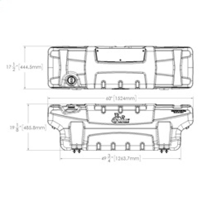 Titan Fuel Tanks Universal 50 Gallon Travel Trekker Fuel System w/Elec ...